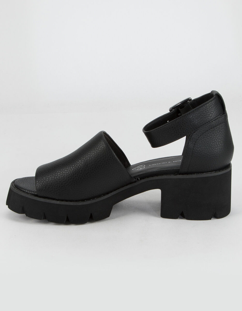 BC FOOTWEAR United Womens Black Sandals - BLACK - 8.5 | Tillys
