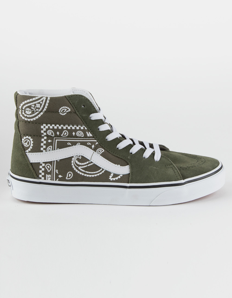 VANS Peace Paisley Sk8-Hi Shoes - WHITE COMBO | Tillys