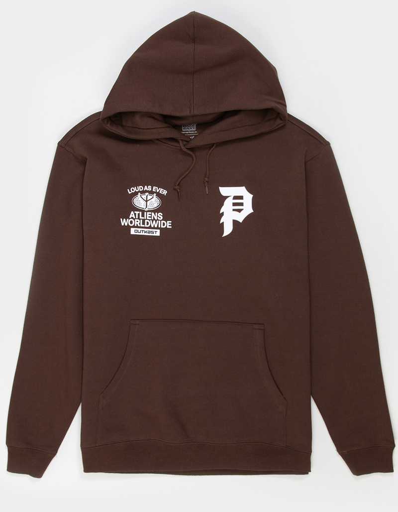 PRIMITIVE x Outkast Glow Mens Hoodie - BROWN - XL | Tillys