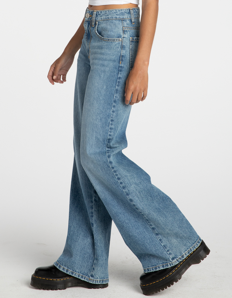 RSQ Womens High Rise Wide Leg Jeans - MEDIUM WASH | Tillys