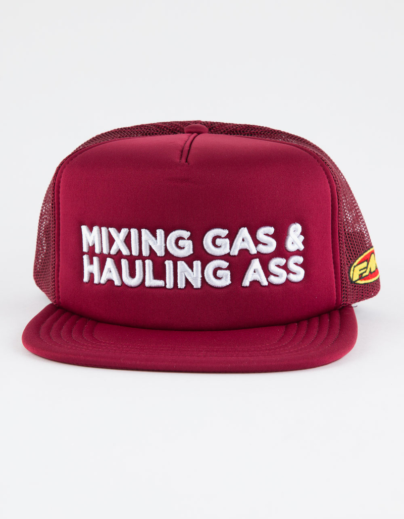 FMF Gas Trucker Hat - RED - ONE SIZE | Tillys