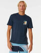 RIP CURL Surf Revival Mens Tee - NAVY - M | Tillys