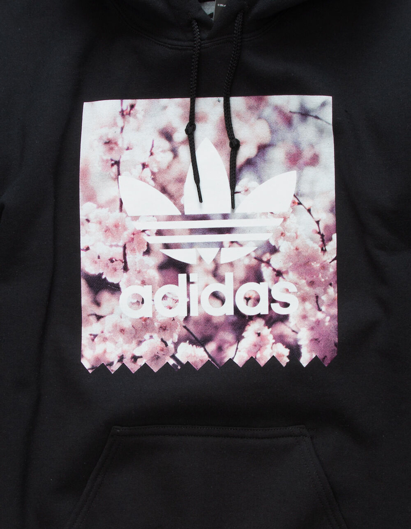 ADIDAS Cherry Blossom Blackbird Mens Hoodie - BLACK - M | Tillys