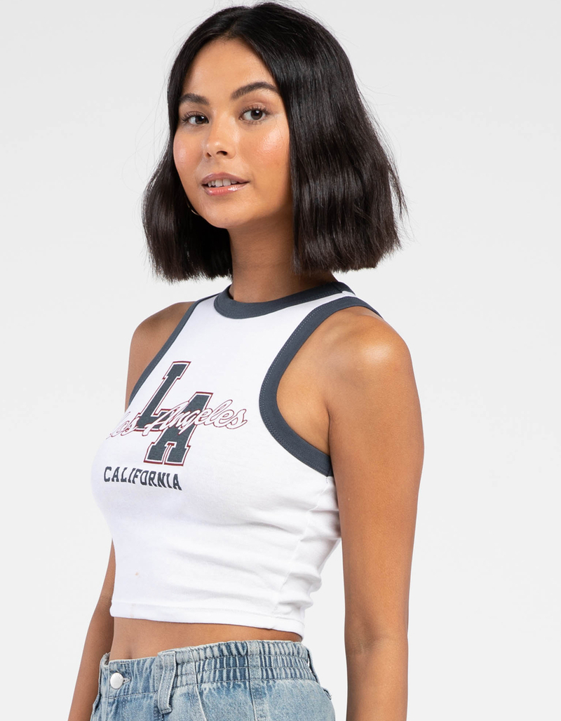 RSQ LA Womens Ringer Tank Top - NATURAL - XS | Tillys