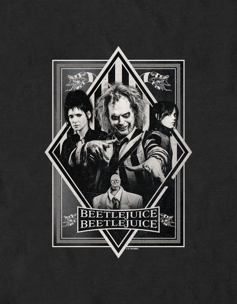 BEETLEJUICE 2 Lydia, Beetlejuice, And Astrid Unisex Tee - BLACK | Tillys