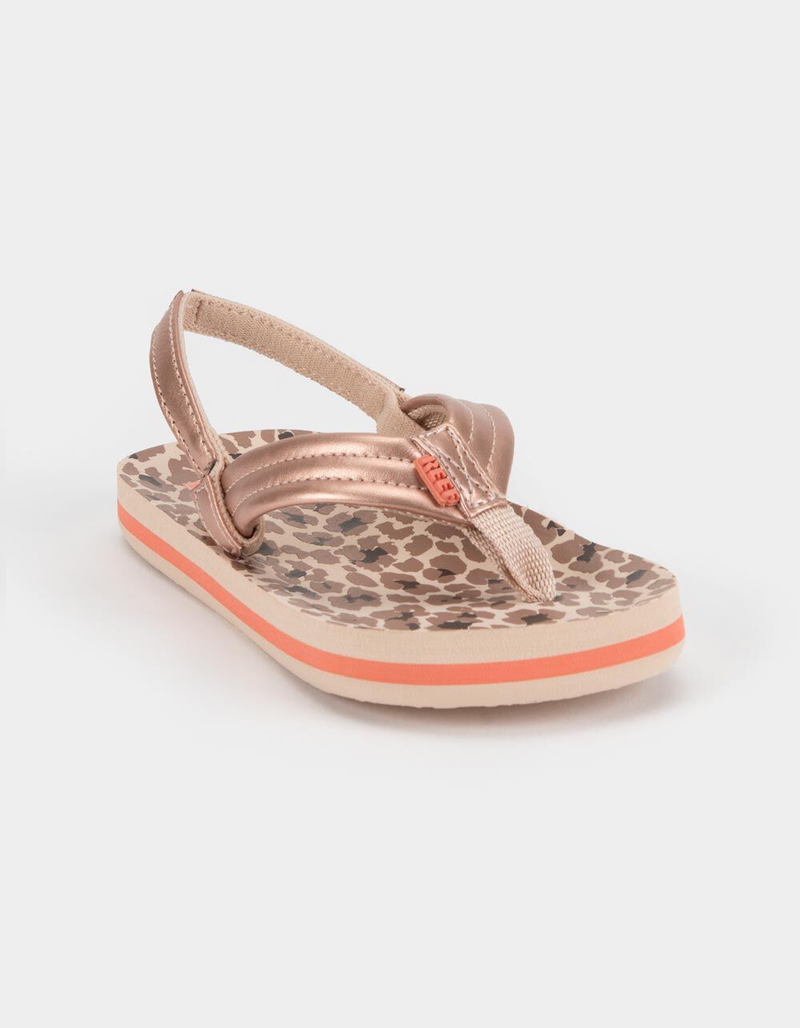 REEF Little Ahi Girls Sandals - CHEETAH - 3/4 | Tillys