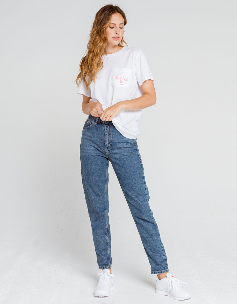 SALT LIFE Mermaid Life Womens Tee - WHITE | Tillys