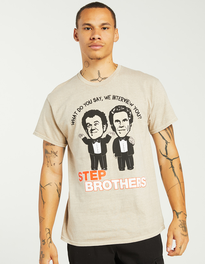 STEP BROTHERS Mens Tee - SAND | Tillys