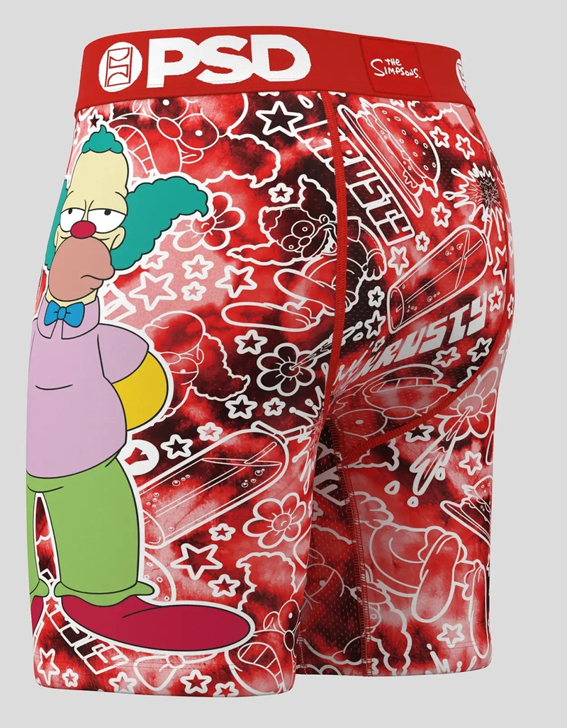 PSD x The Simpsons Krusty The Clown Mens Boxer Briefs - RED COMBO - S ...