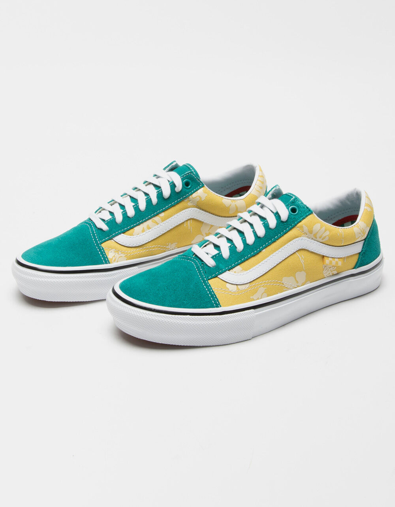 VANS Skate Aloha Old Skool Mens Shoes - MARINE/GOLD - 8.5 | Tillys
