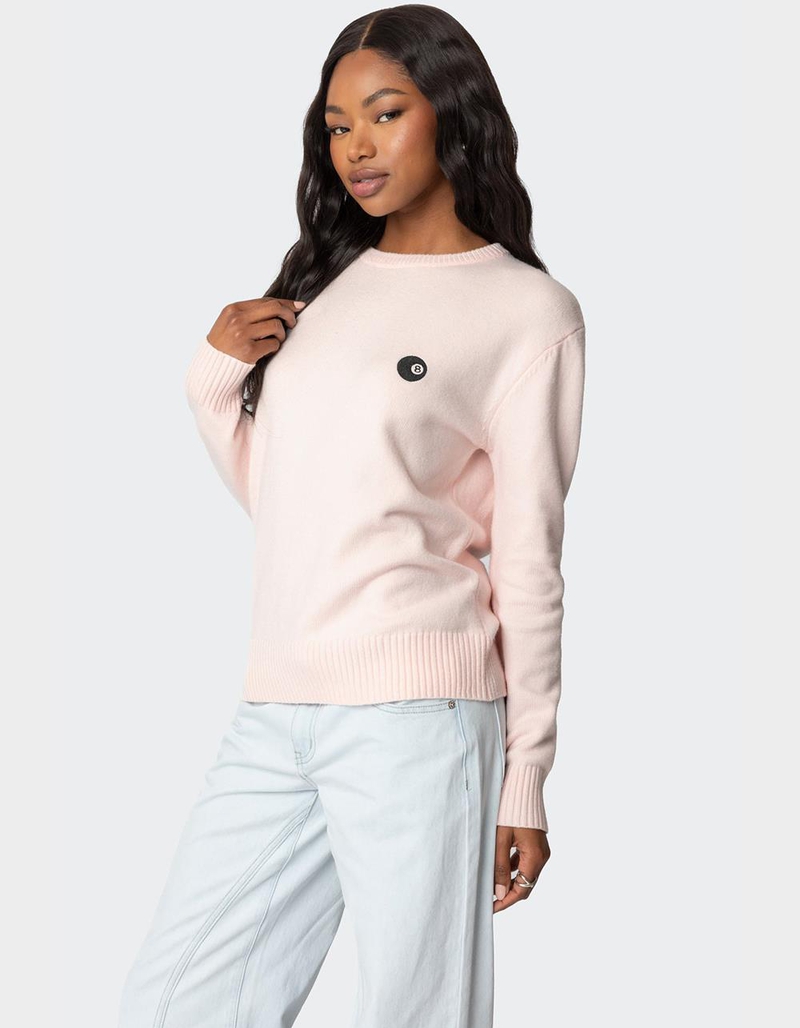 EDIKTED Magic 8 Sweater - LIGHT PINK - S | Tillys