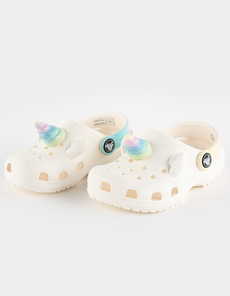 CROCS Unicorn Toddlers Clogs - WHITE | Tillys