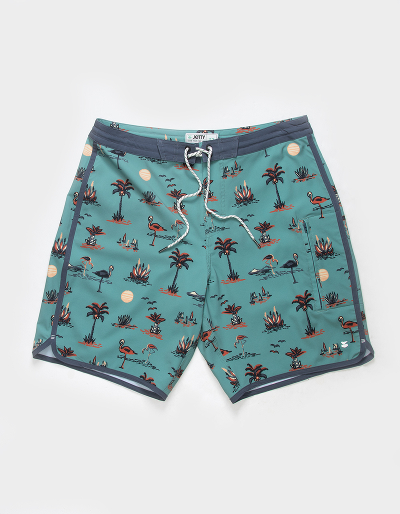 JETTY Atlantic Mens 18'' Boardshorts - MINT | Tillys