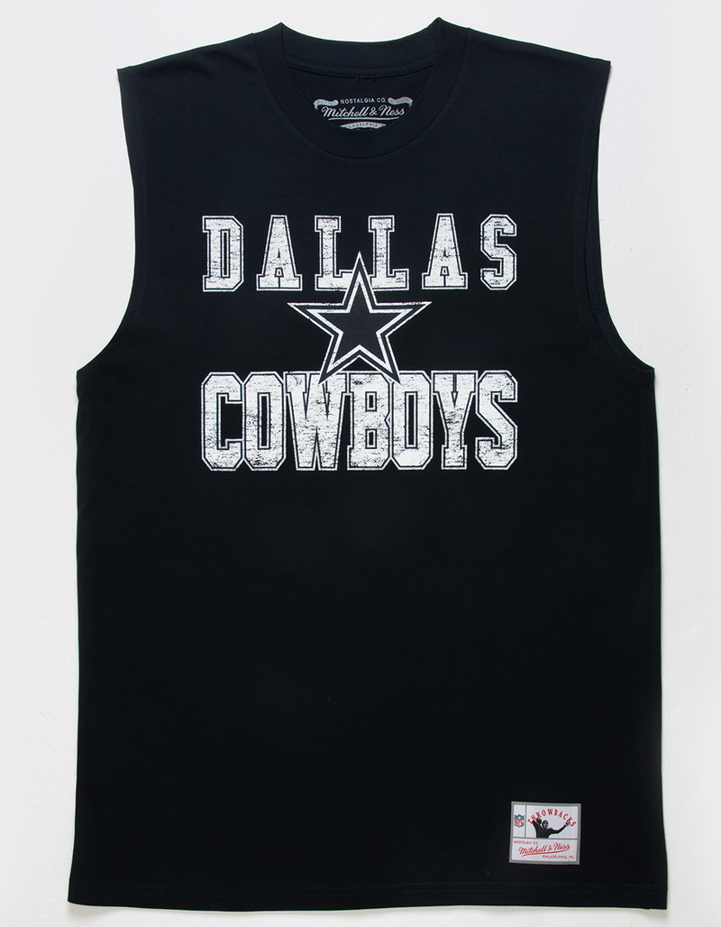 MITCHELL & NESS Dallas Cowboys Mens Muscle Tee - NAVY | Tillys