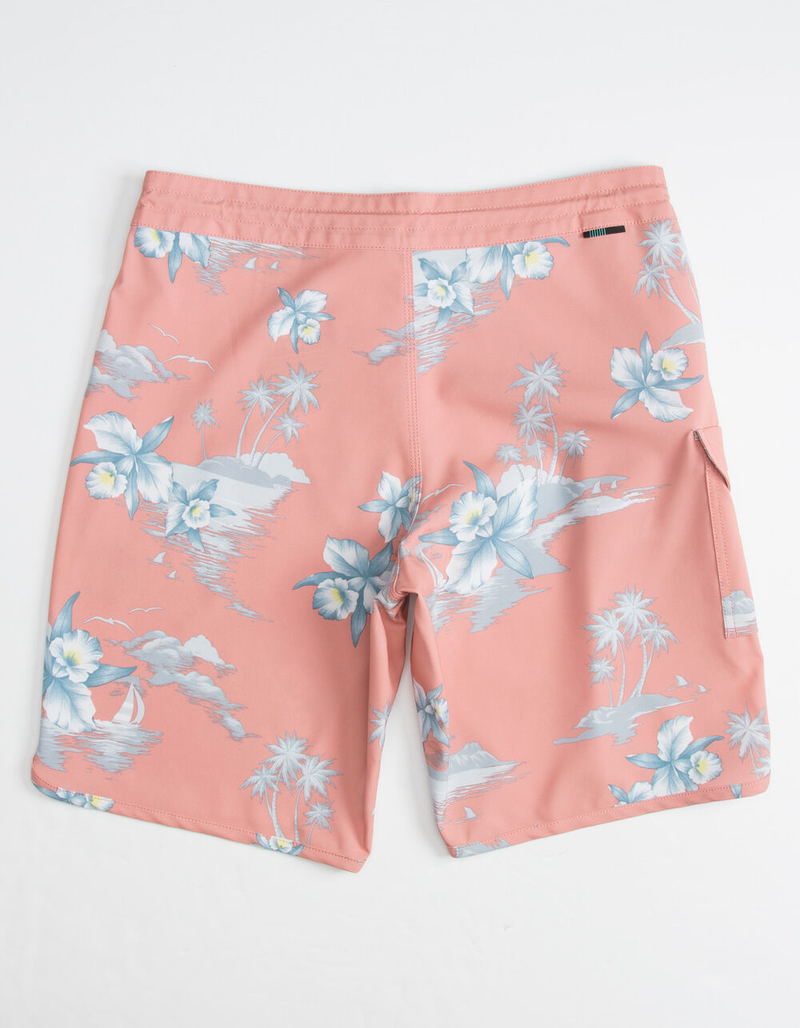VISSLA Midnight Aloha Mens Boardshorts - LIGHT PINK - 33 | Tillys