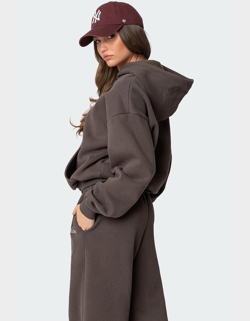 EDIKTED We're Edikted Hoodie - GRAY - XS | Tillys