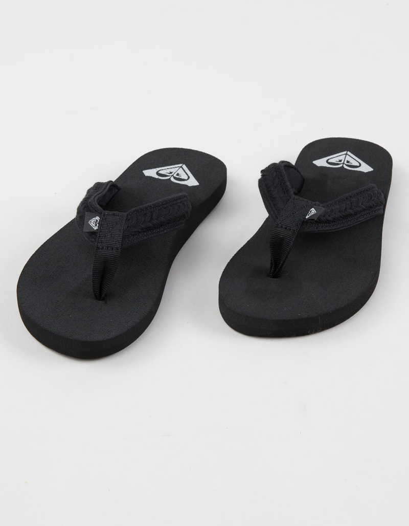 ROXY Porto II Girls Sandals - BLACK - 13 | Tillys