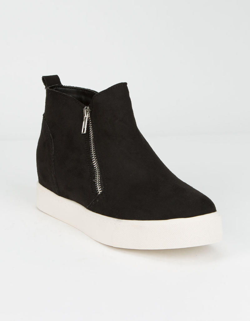 SODA Zip Platform Black Womens Shoes - BLACK - 7.5 | Tillys