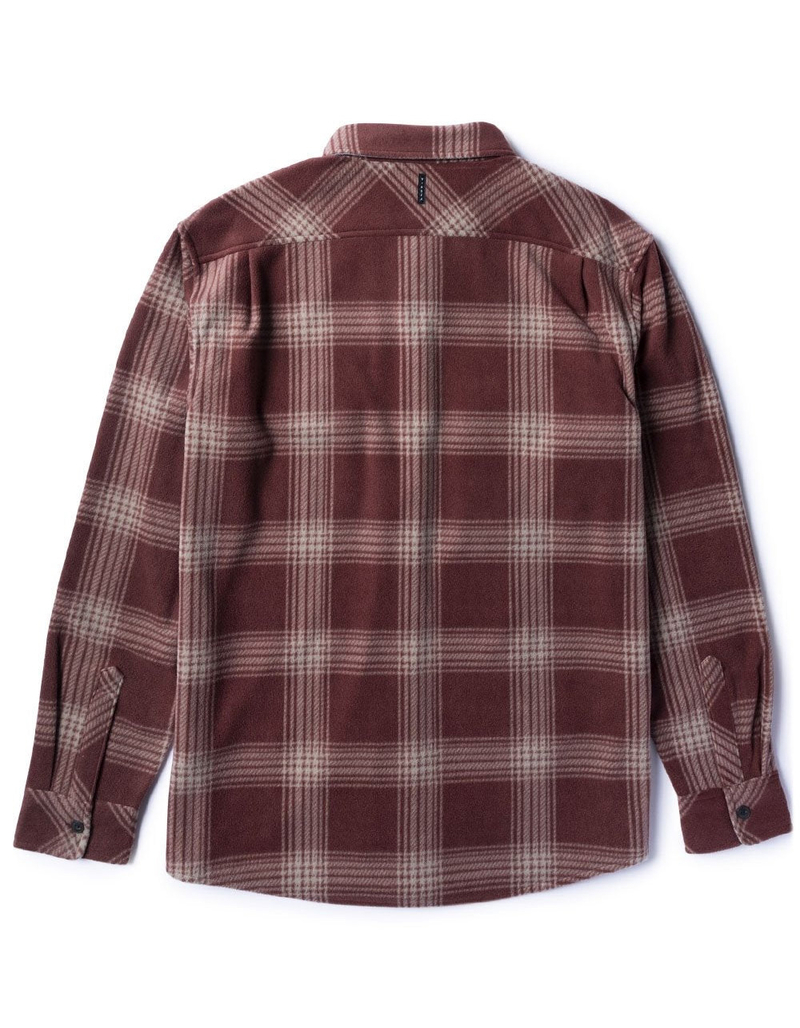 VISSLA Eco-Zy Mens Polar Flannel - RED COMBO - S | Tillys