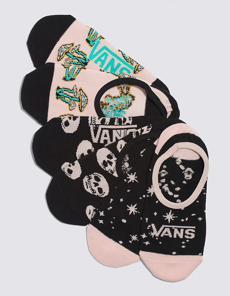 VANS Summer Tour Canoodle 3 Pack Womens Socks - BLACK COMBO | Tillys