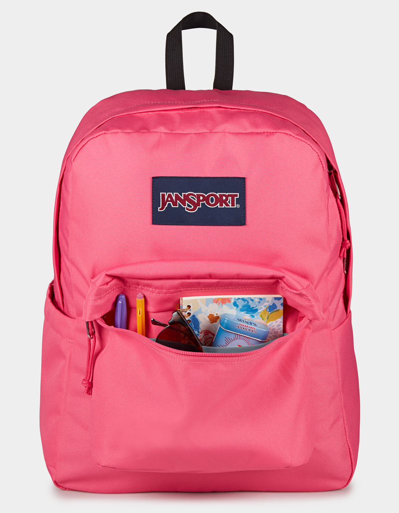 JANSPORT SuperBreak Plus Backpack - POSH PINK - ONE SIZE | Tillys
