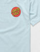 SANTA CRUZ Classic Dot Mens Tee - LIGHT BLUE | Tillys