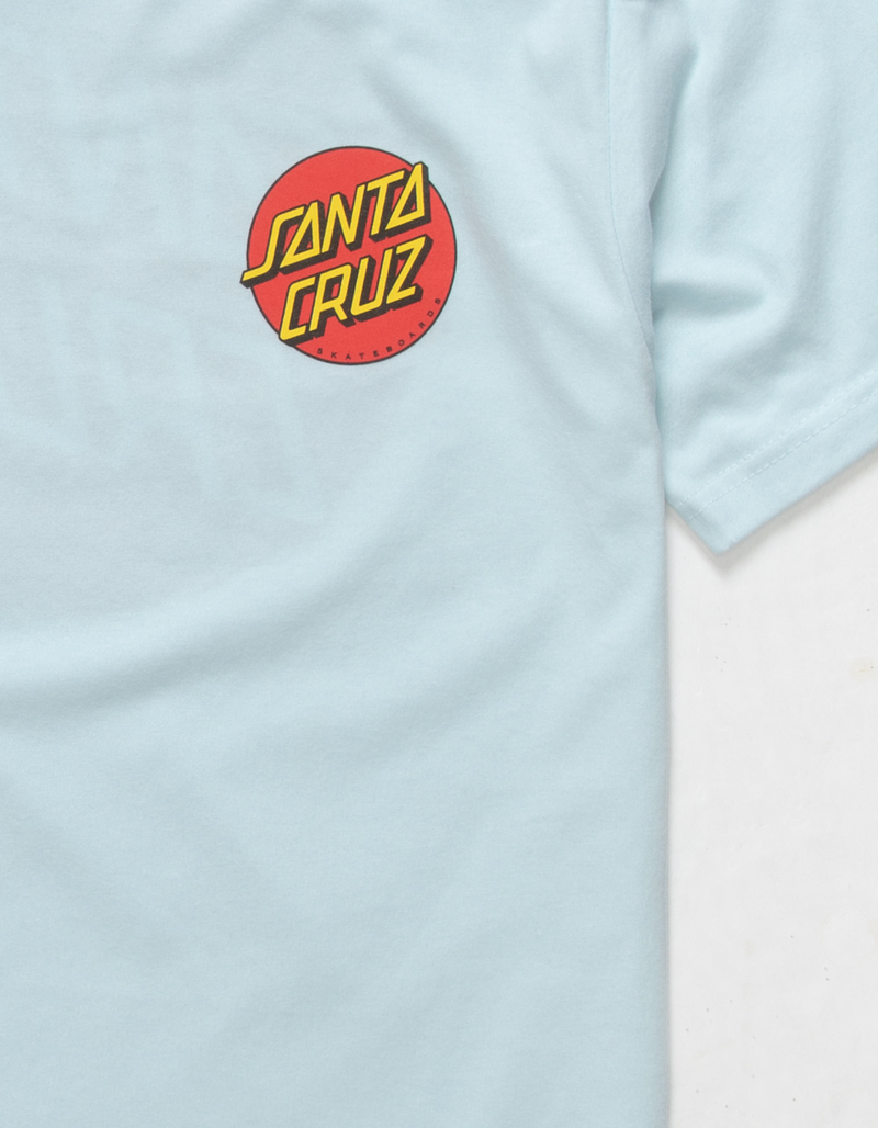 SANTA CRUZ Classic Dot Mens Tee - LIGHT BLUE | Tillys