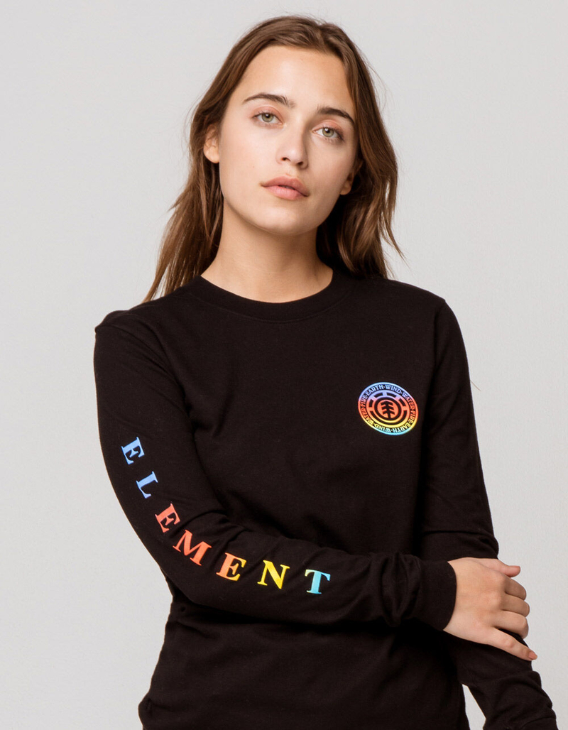 ELEMENT Seal Gradient Womens Tee - BLACK | Tillys