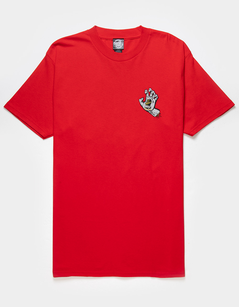 SANTA CRUZ Screaming Hand Mens Tee - RED | Tillys