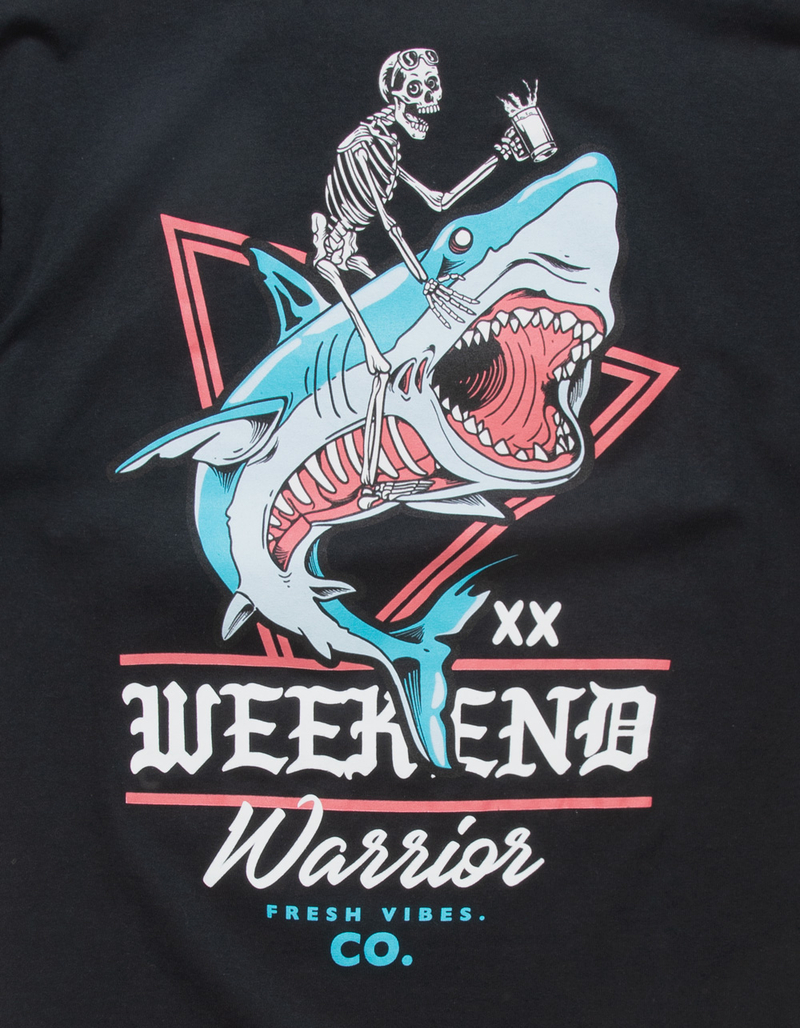 FRESH VIBES Weekend Warrior Mens Tee - BLACK | Tillys
