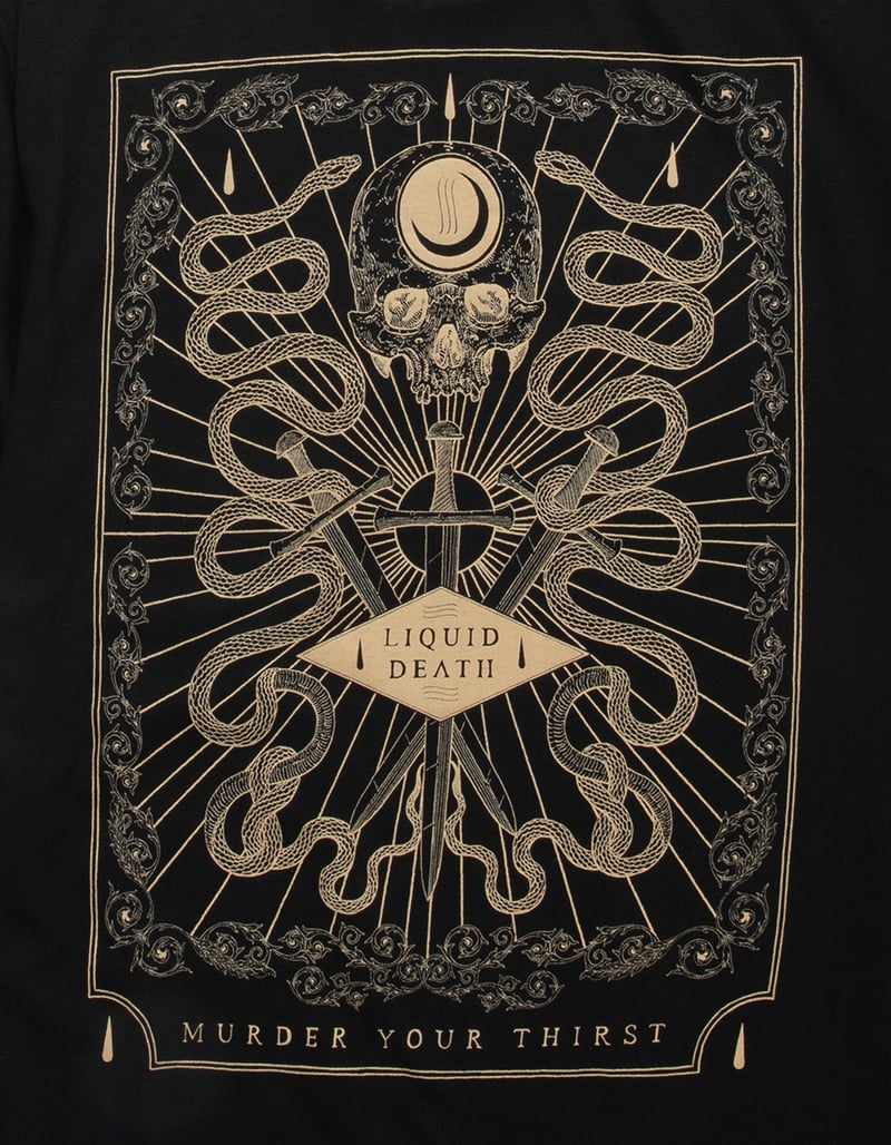 LIQUID DEATH Death Oracle Mens Tee - BLACK | Tillys