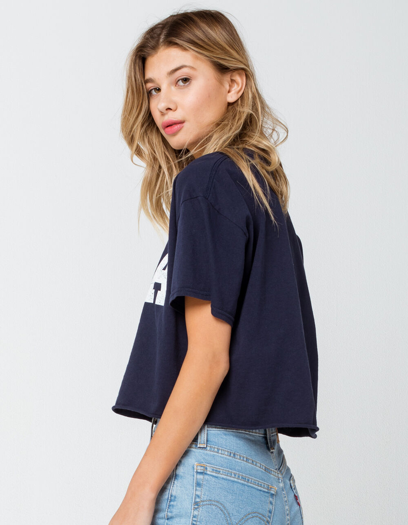 FULL TILT USA Womens Crop Tee - NAVY | Tillys