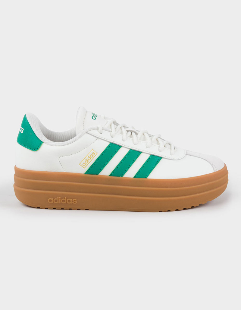 ADIDAS VL Court Bold Womens Platform Shoes - WHT/GREEN - 7.5 | Tillys