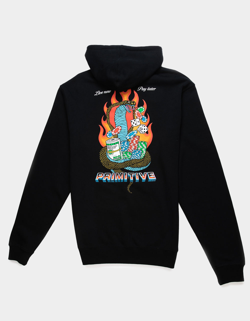 PRIMITIVE Cobra Mens Fleece Hoodie - BLACK - L | Tillys
