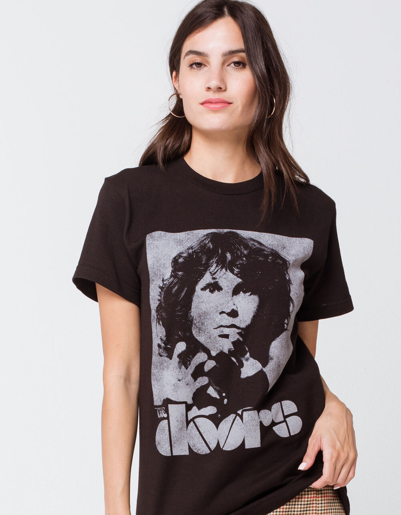 MERCH TRAFFIC The Doors Womens Crew Neck Tee - BLACK - XL | Tillys