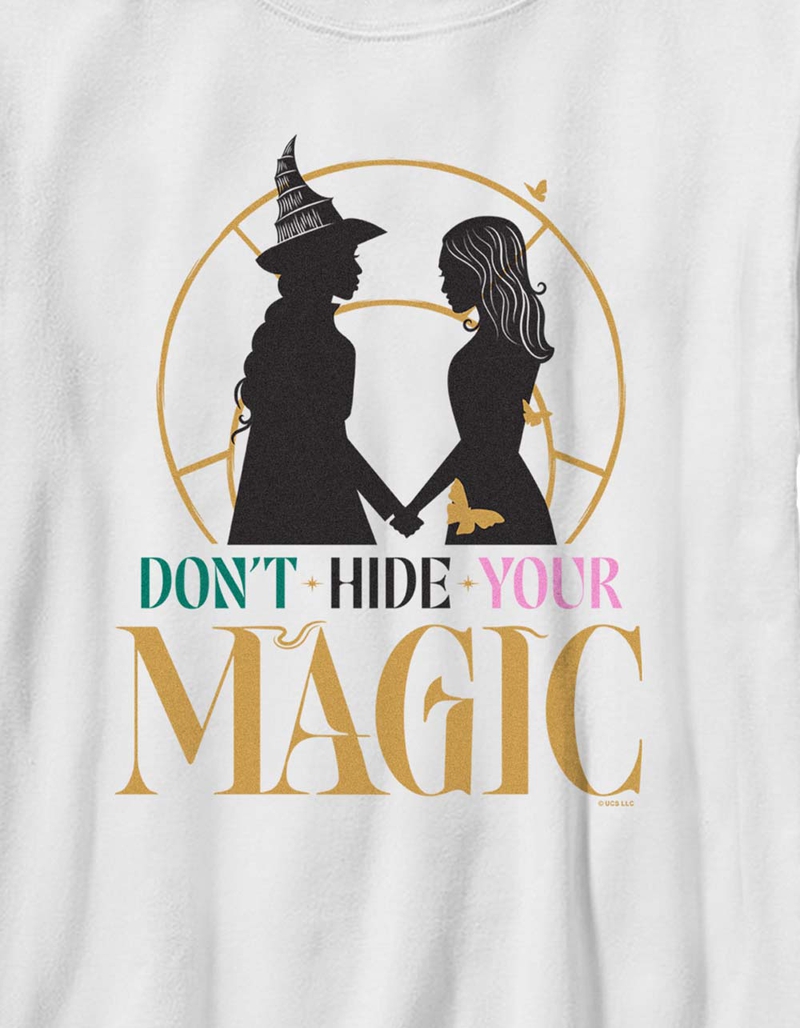 WICKED Don't Hide Your Magic Unisex Kids Tee - WHITE - XL | Tillys