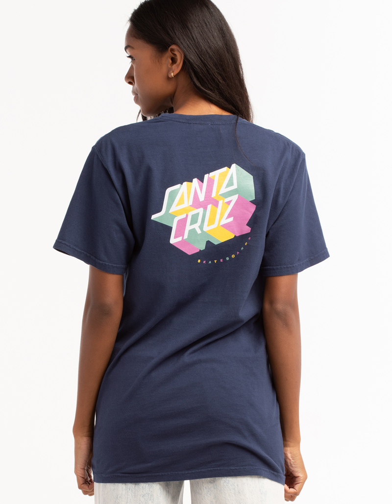 SANTA CRUZ Stack Stripe Womens Tee - NAVY | Tillys