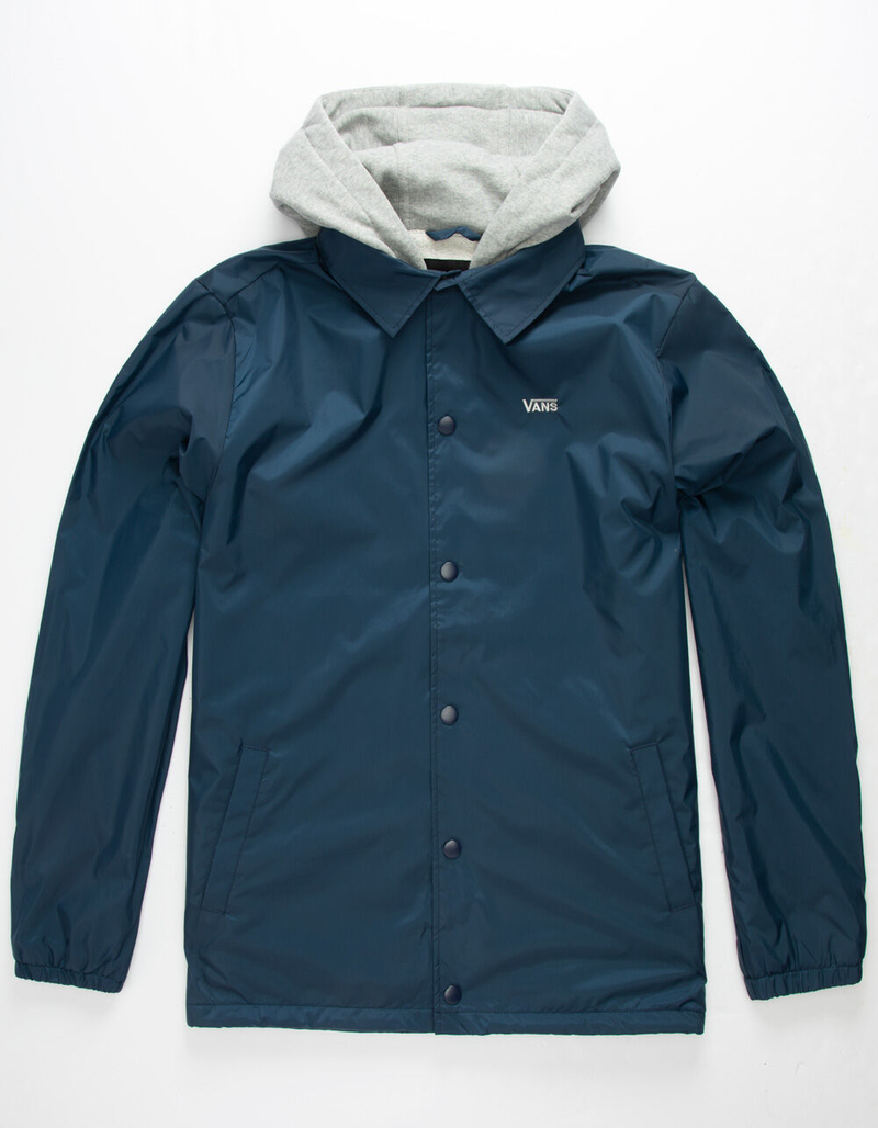 VANS Riley Mens Coach Jacket - NAVY - XXL | Tillys