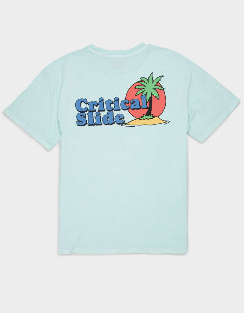 THE CRITICAL SLIDE SOCIETY Castaway Mens Tee - TURQUOISE - XL | Tillys