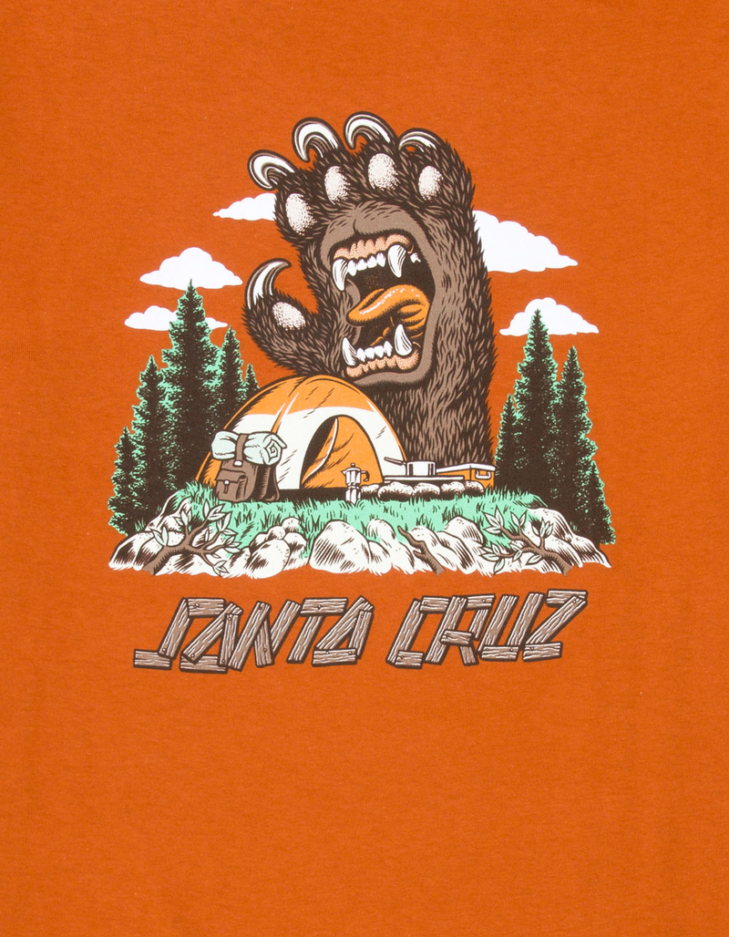 SANTA CRUZ Screaming Grizz Boys Tee - ORANGE - L | Tillys