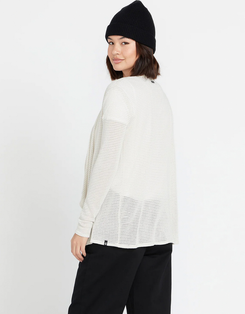 VOLCOM Go Go Wrap Womens Cardigan - OATMEAL - XL | Tillys