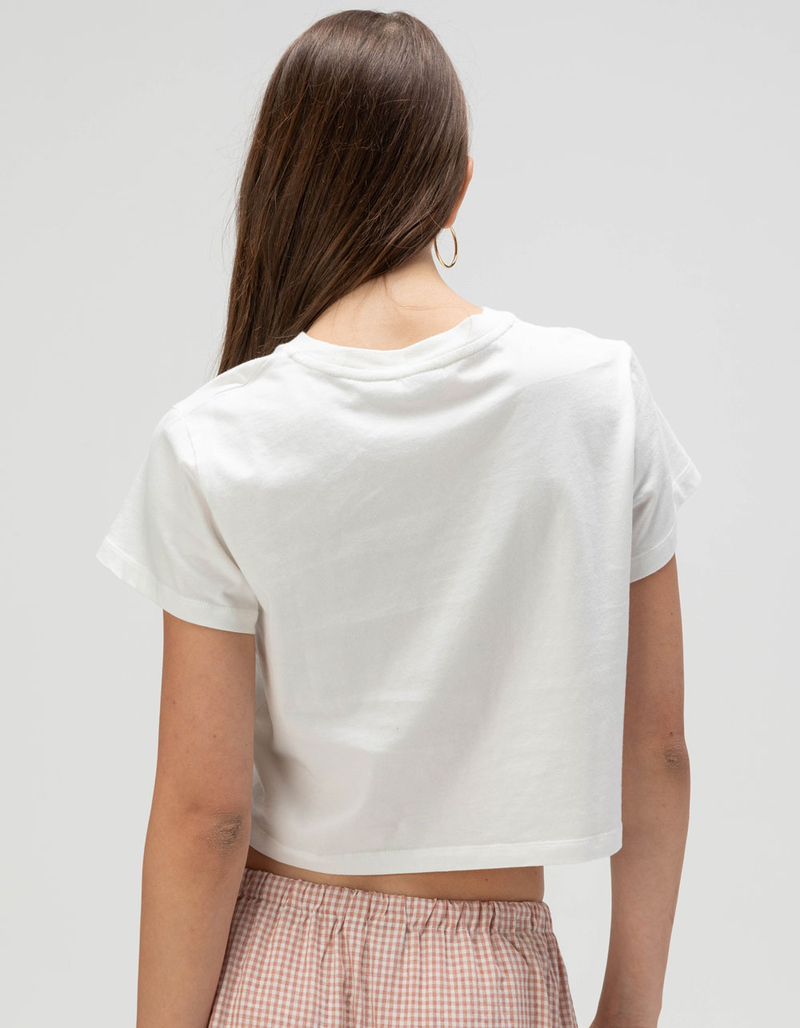 RHYTHM Bora Bora Womens Crop Tee - WHITE - L | Tillys