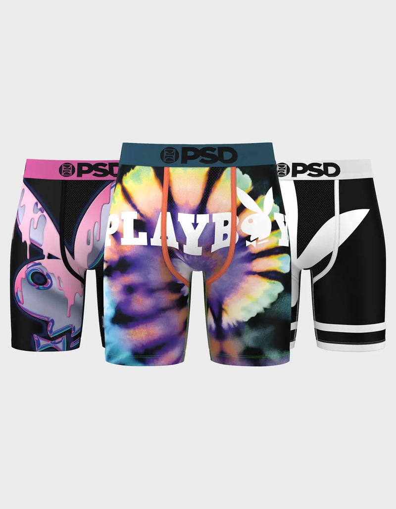 PSD x Playboy Kit 3 Pack Mens Boxer Briefs - MULTI | Tillys