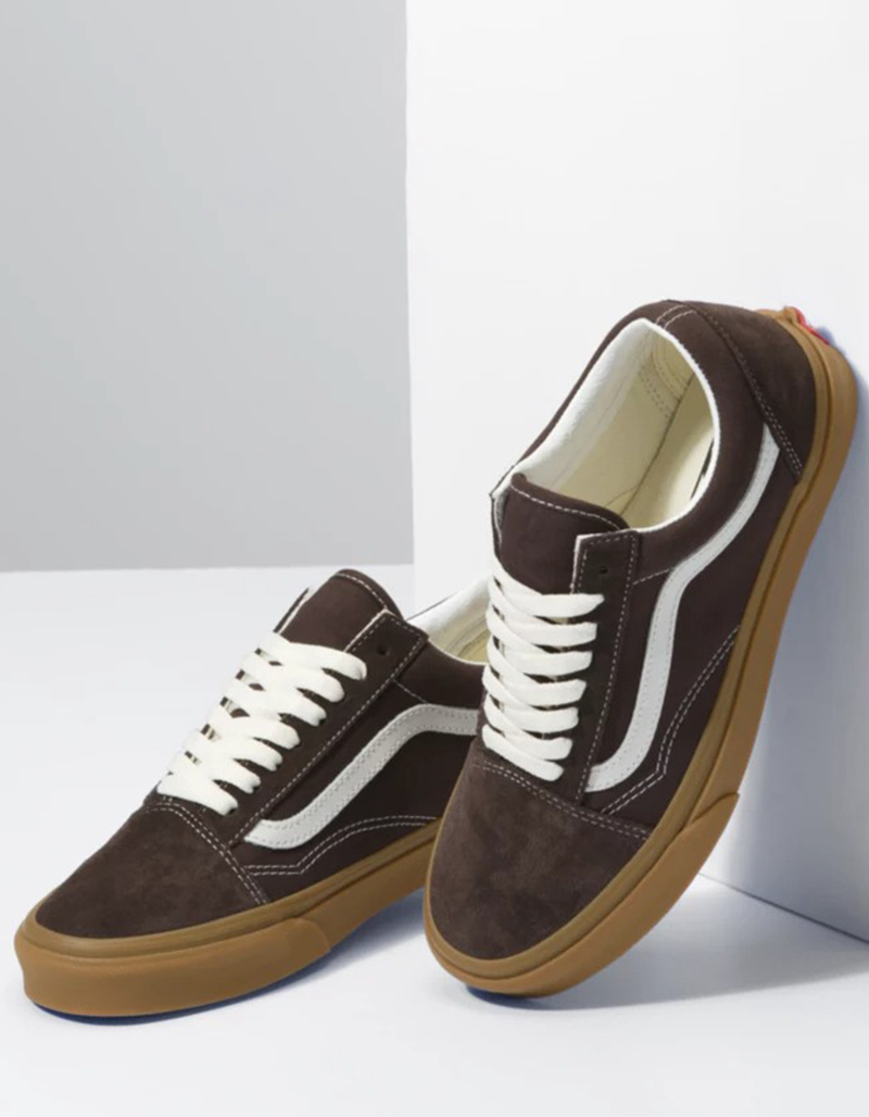VANS Old Skool Shoes - BURGUNDY COMBO | Tillys