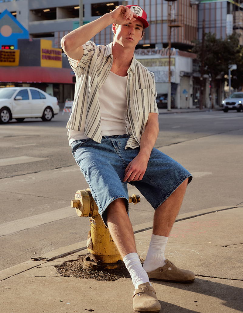 RSQ Mens Jorts - MED STONE - 33 | Tillys