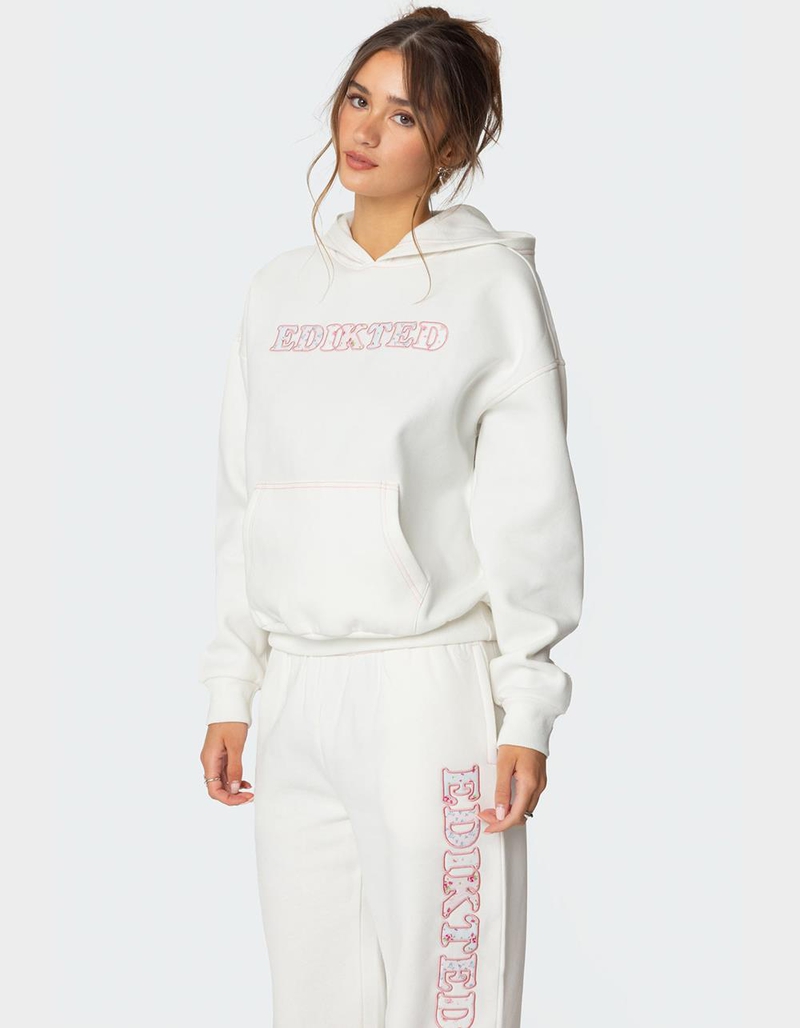 EDIKTED Mili Edikted Hoodie - WHITE | Tillys
