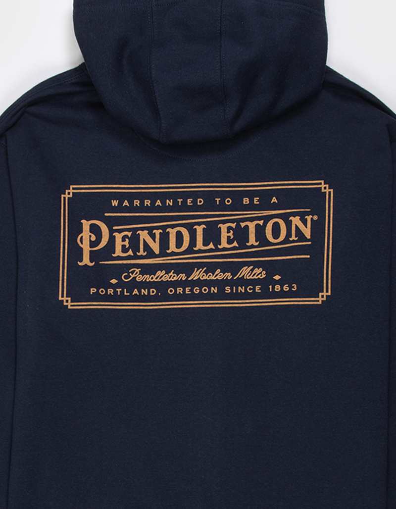PENDLETON Heritage Logo Mens Hoodie - NAVY | Tillys
