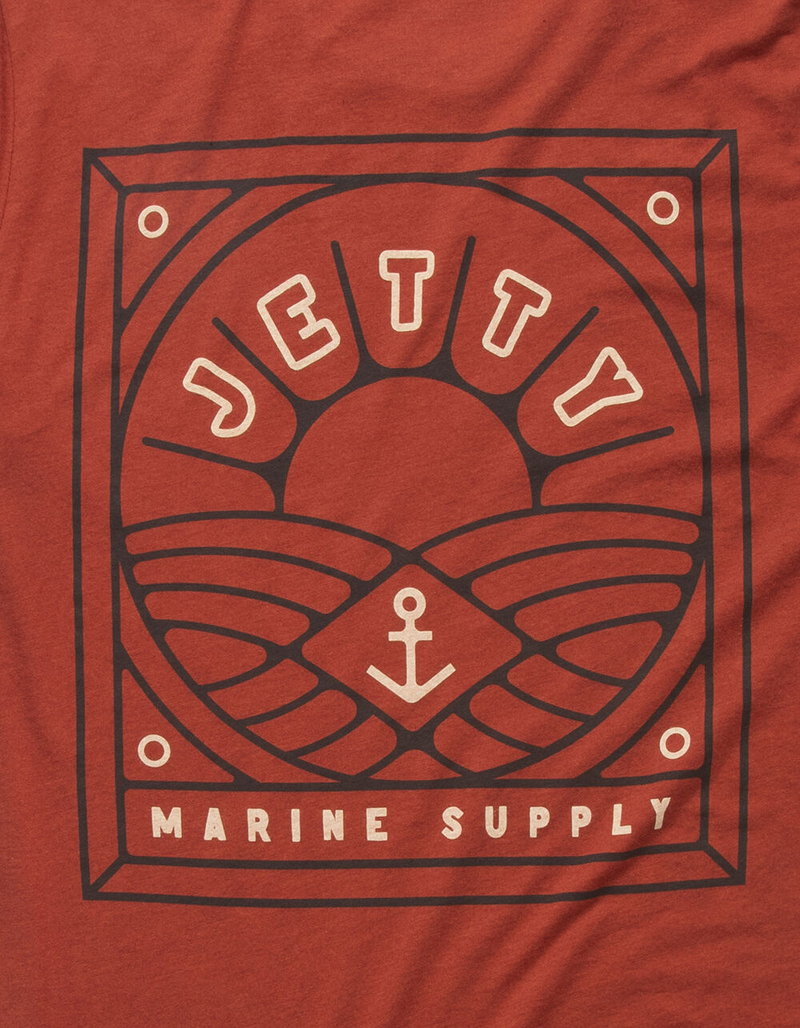 JETTY Eventide Mens Tee - RUST | Tillys