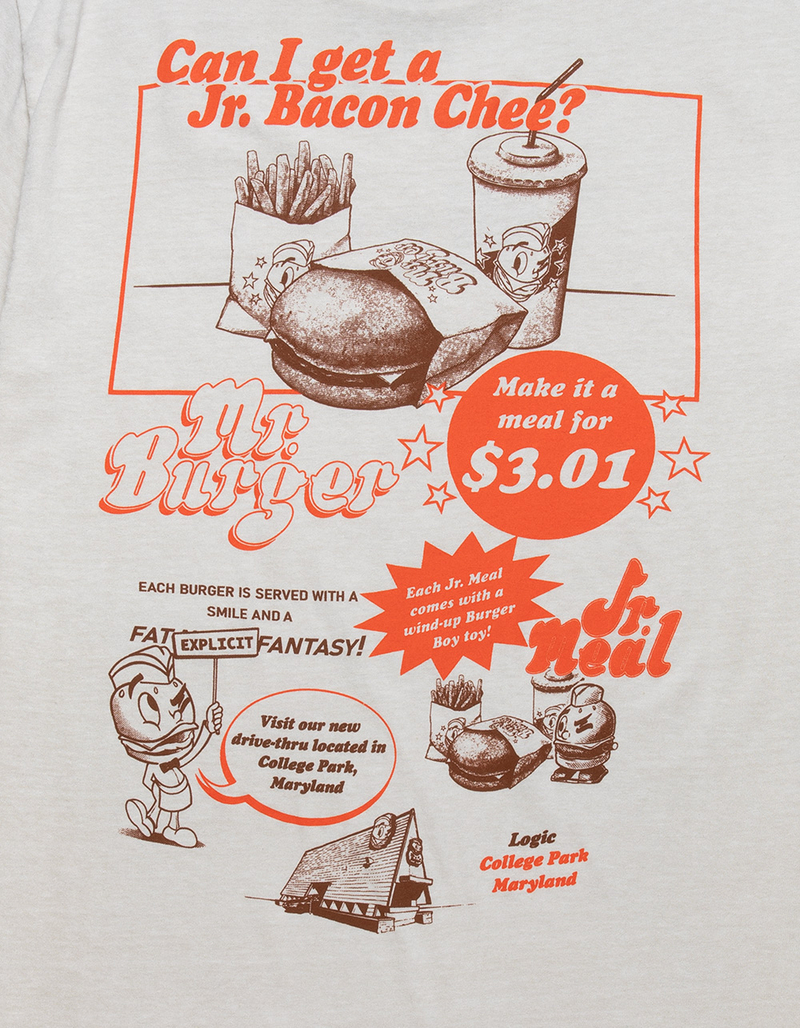 LOGIC Mr. Burger Mens Tee - SAND | Tillys