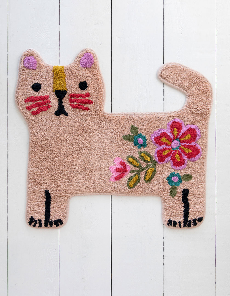 NATURAL LIFE Cat Bath Mat - DUSTY PINK - ONE SIZE | Tillys